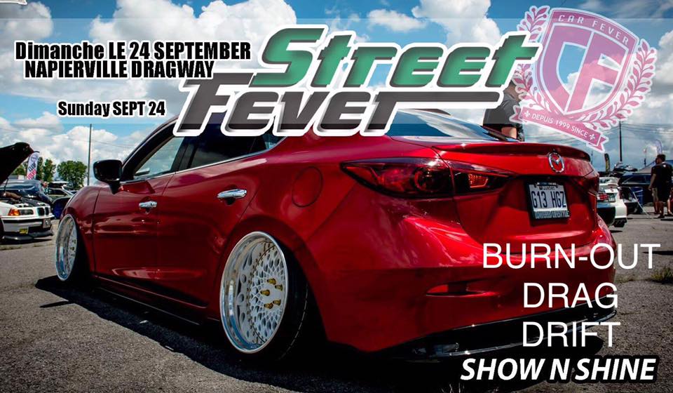 StreetFever 12ème édition dimanche le 24 septembre 2017, à Napierville ...