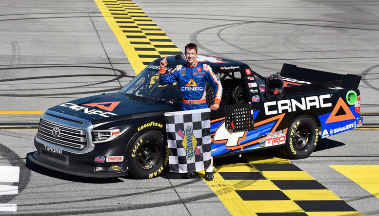 How Raphael Lessard Triumphed at NASCAR Truck Series Against All Odds